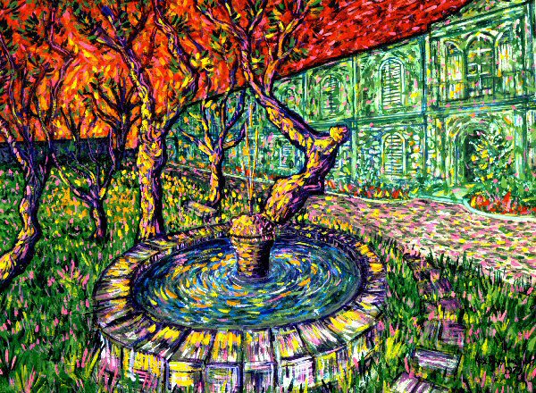 Max R. Scharf | My Tribute to Van Gogh (1979) | MutualArt