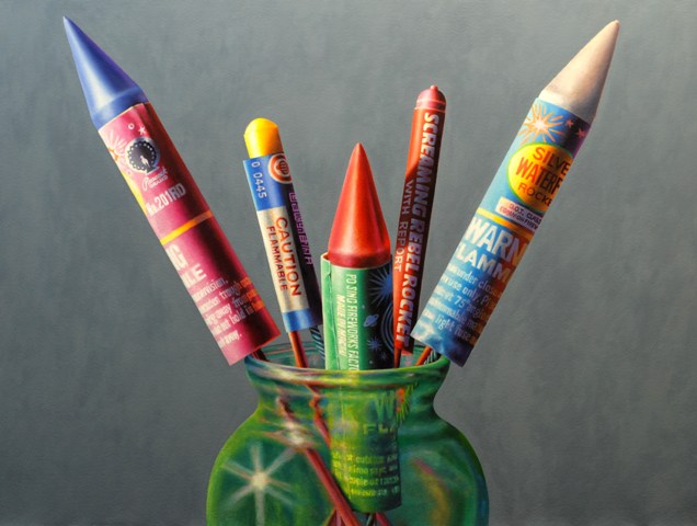 Glennray Tutor | Fireworks Floral (2007) | MutualArt