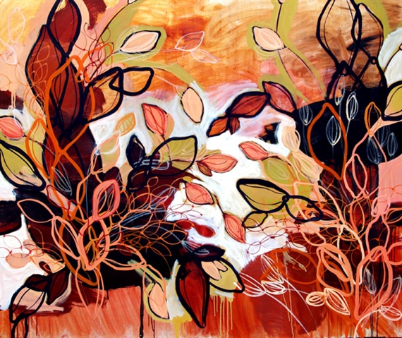 Jennifer Scott McLaughlin | Red Plant Composition I (2007) | MutualArt