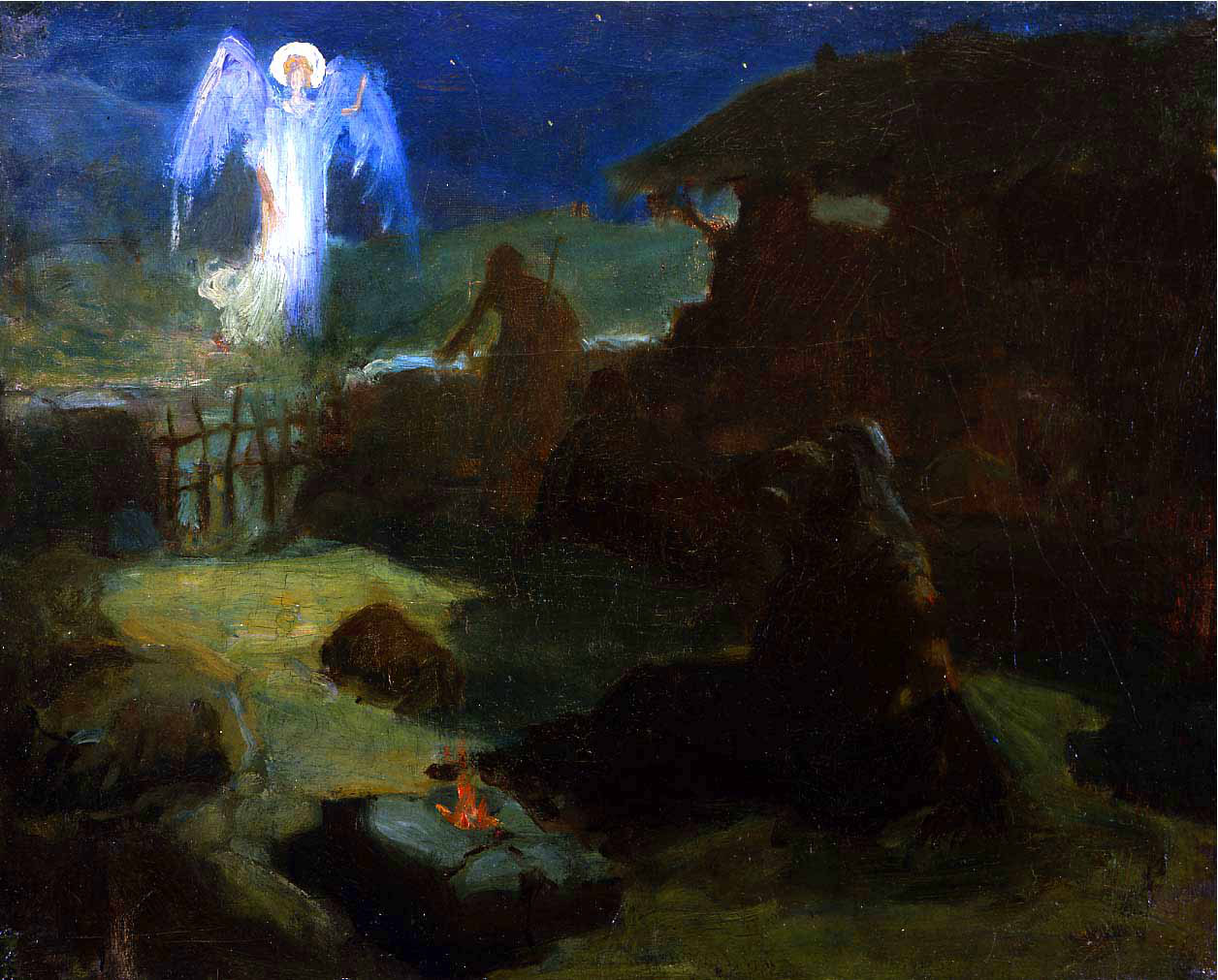 Henry Ossawa Tanner | The Annunciation to the Shepards | MutualArt
