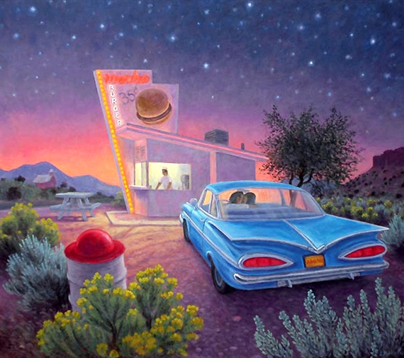 Stephen Morath | Burger Stand Romance (2007) | MutualArt