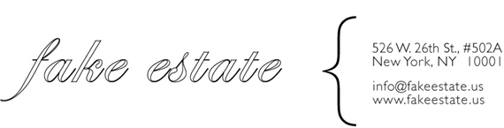 Fake Estate, New York, New York, USA