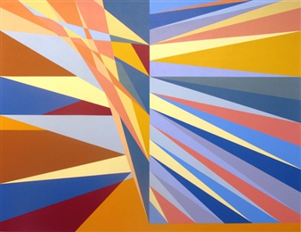 Odili Donald Odita | 15 Artworks at Auction | MutualArt