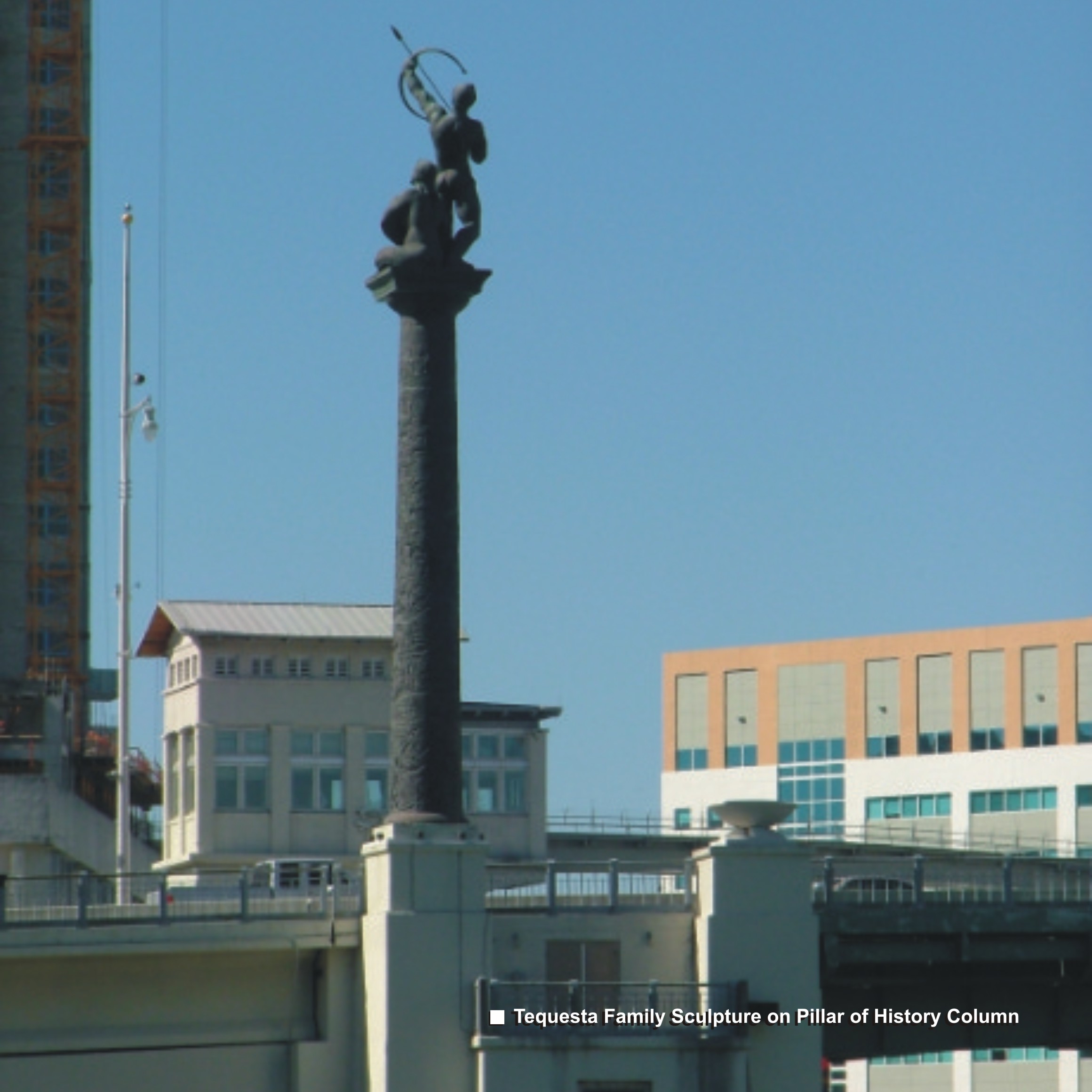 Manuel Carbonell | F - The Brickell Bridge, monumental 53 ft. high ...