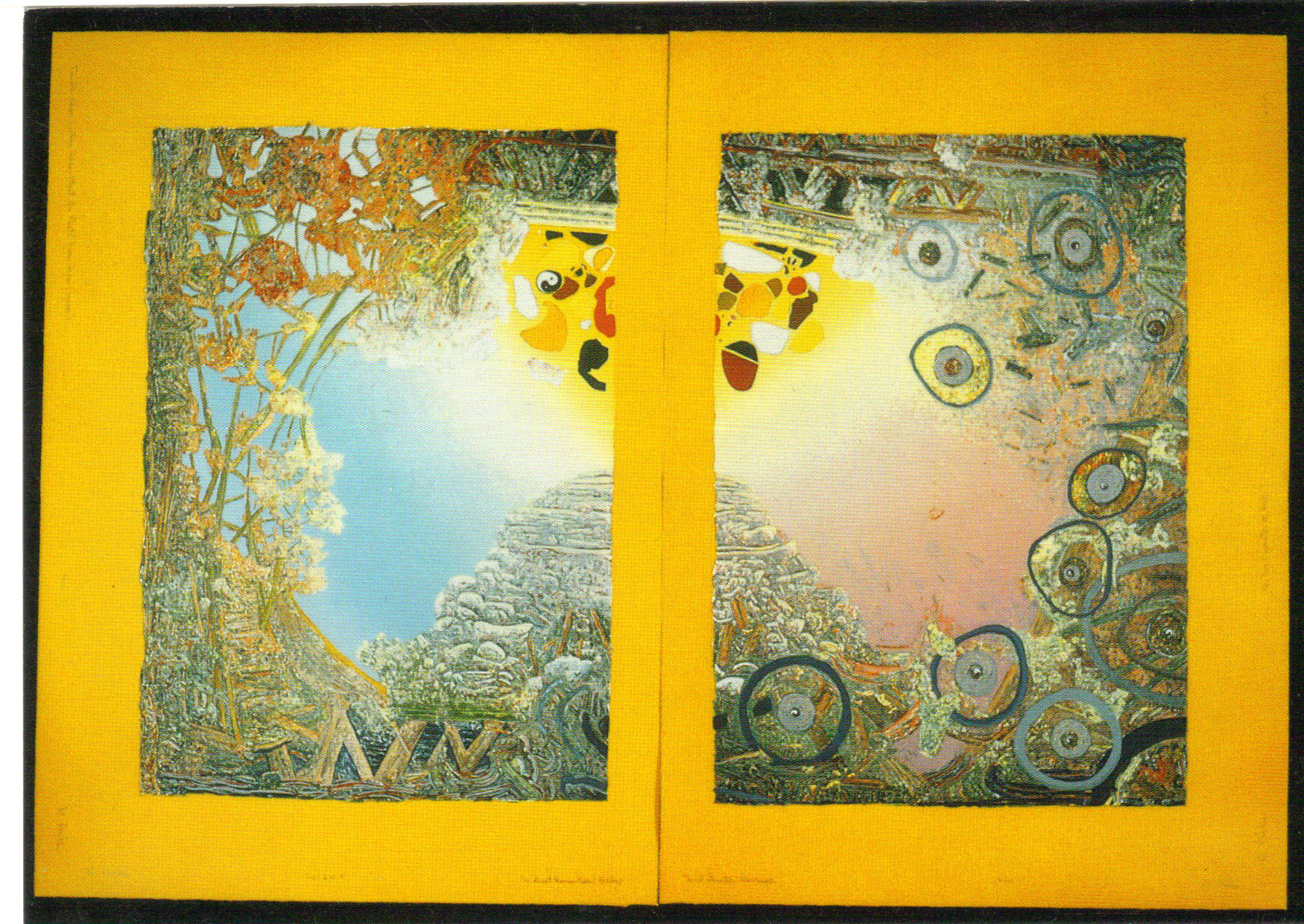 Roland Poska | The Great Human Race Yellow (1986) | MutualArt