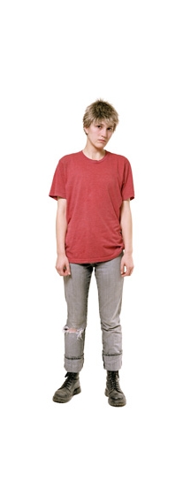 Laura Parnes | Untitled (life-size portrait of Janie as Boy 1 from the ...