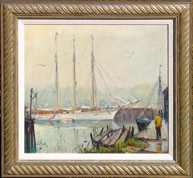 Otis Cook | Gloucester Dock | MutualArt