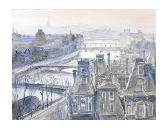 Maurice Lapp | Paris Rooftops II (2007) | MutualArt