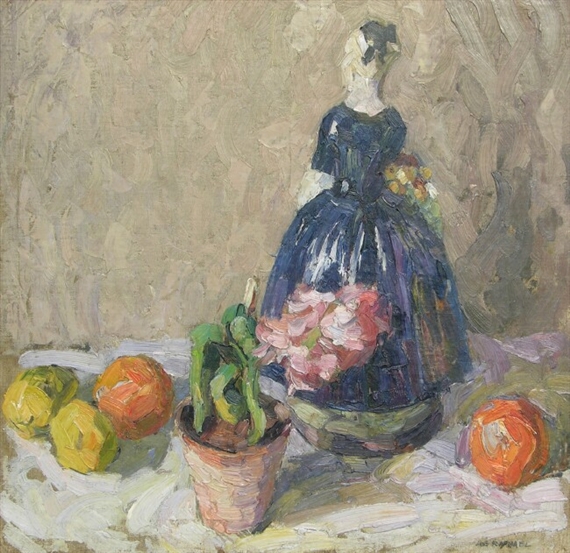 Joseph Morris Raphael | Still Life with Figurine | MutualArt