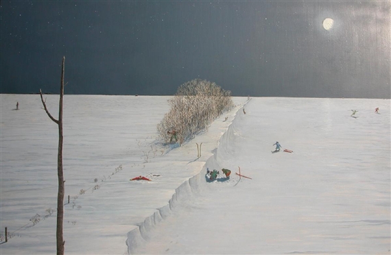 William Kurelek | Home on the Range (1967) | MutualArt