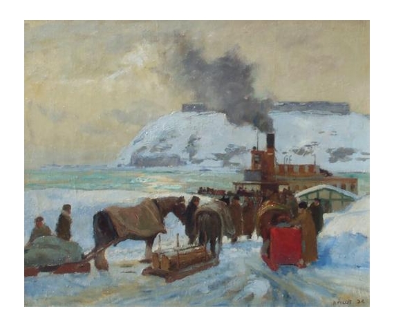 Robert Pilot | The Citadel from Quebec (1924) | MutualArt