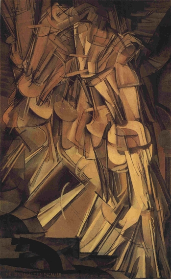 Marcel Duchamp | Nude Descending a Staircase, No. 2 (1912) | MutualArt