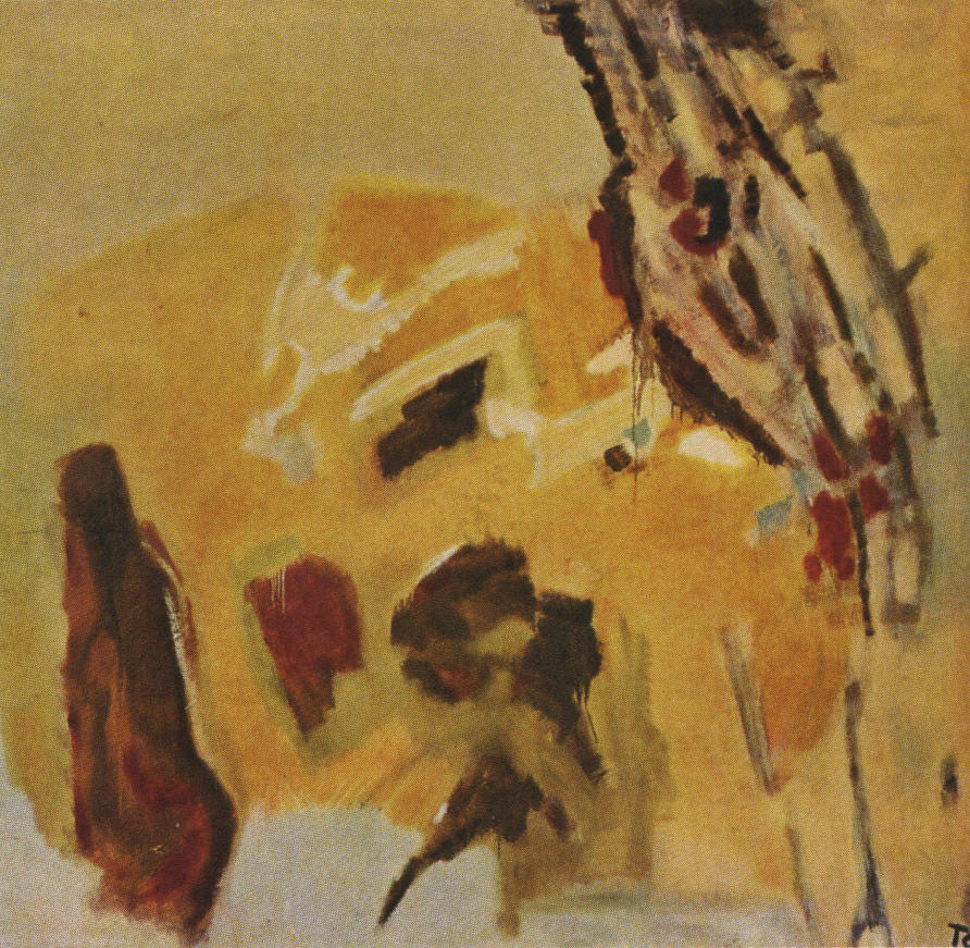 Pierre Tal-Coat | Passage to the Bottom of the Canyon (1956) | MutualArt