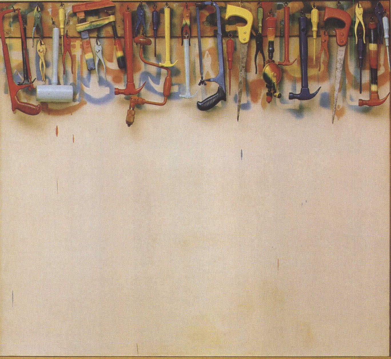 Jim Dine | Five Feet of Colored Tools (1962) | MutualArt