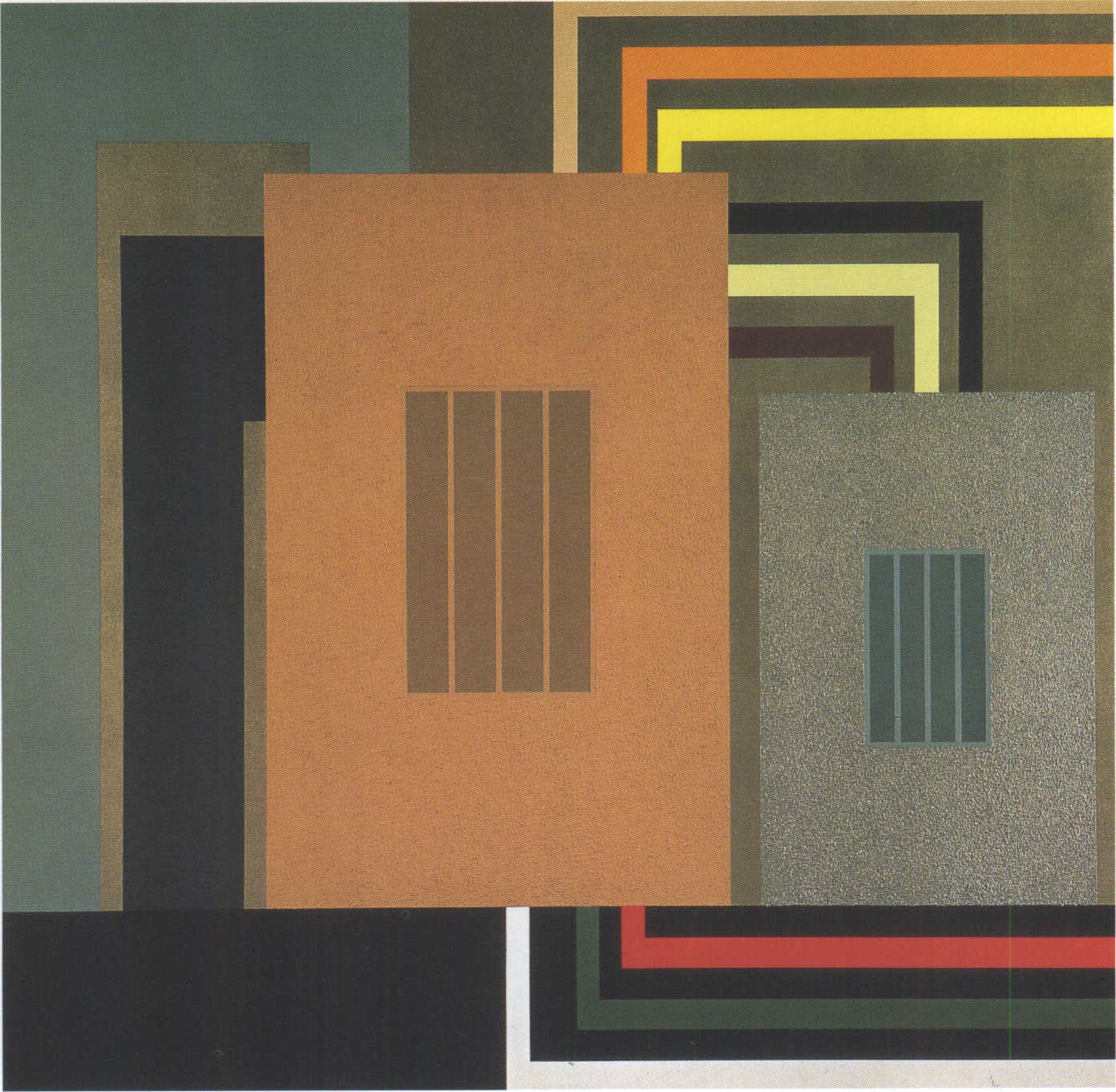 Peter Halley | CUSeeMe (1995) | MutualArt