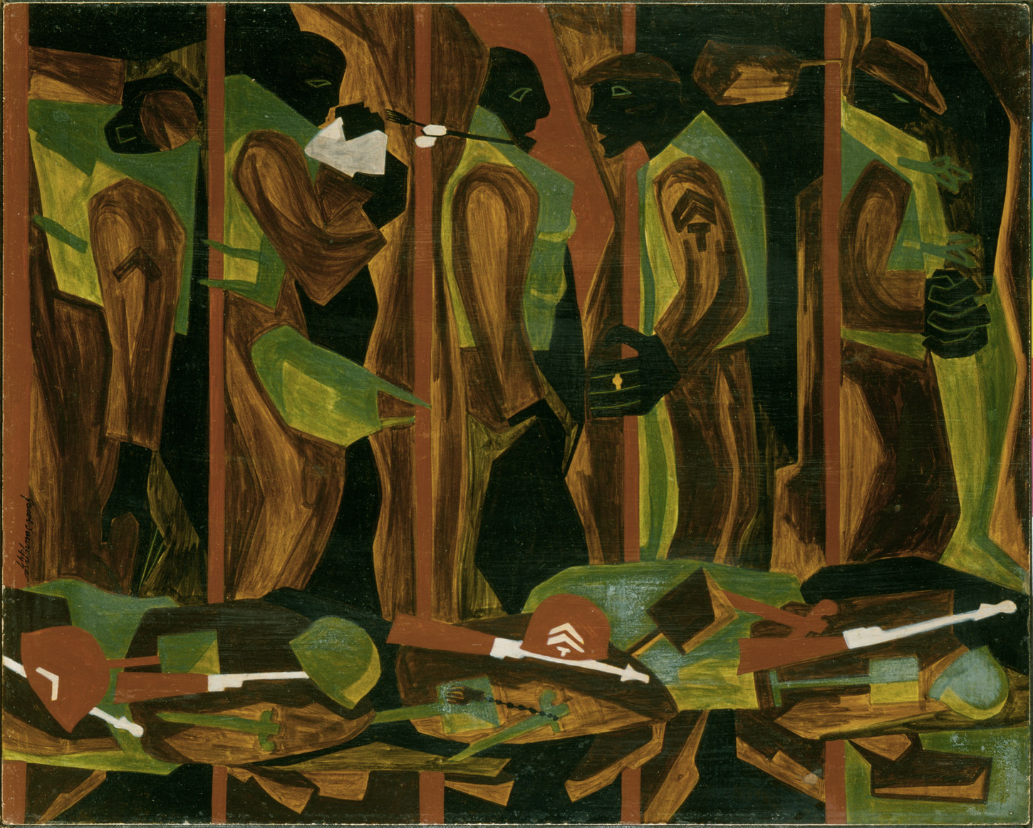 Jacob Lawrence War Series