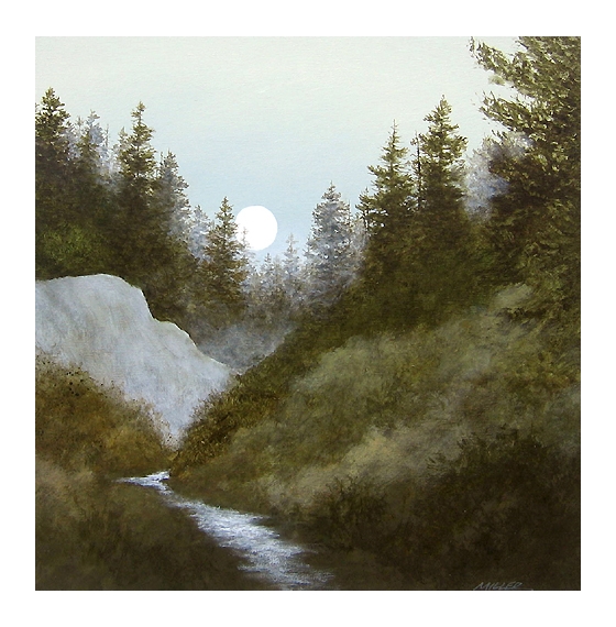 Larry Miller | Moonrise (2008) | MutualArt
