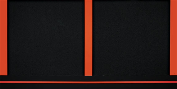 Peter Halley | Two Cells with Conduit (1987) | MutualArt