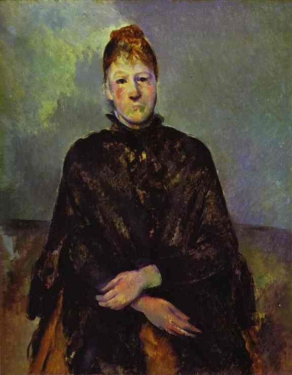 Paul Cézanne | Portrait of Mme Czanne (1885) | MutualArt