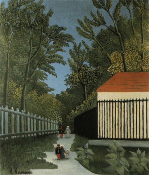 Henri Rousseau | Walk in the Park Monsouris. / Promenade ua Parc Mo ...
