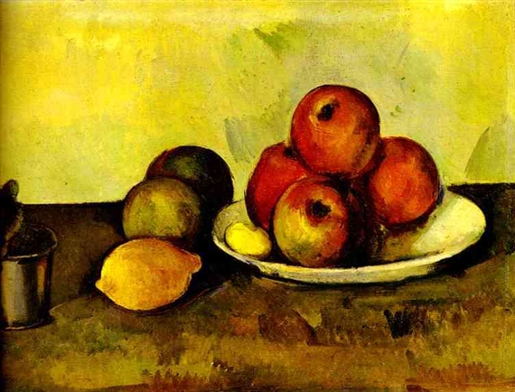 Paul Cézanne | Still-Life with Apples (Nature morte. Les Pommes) (1890 ...