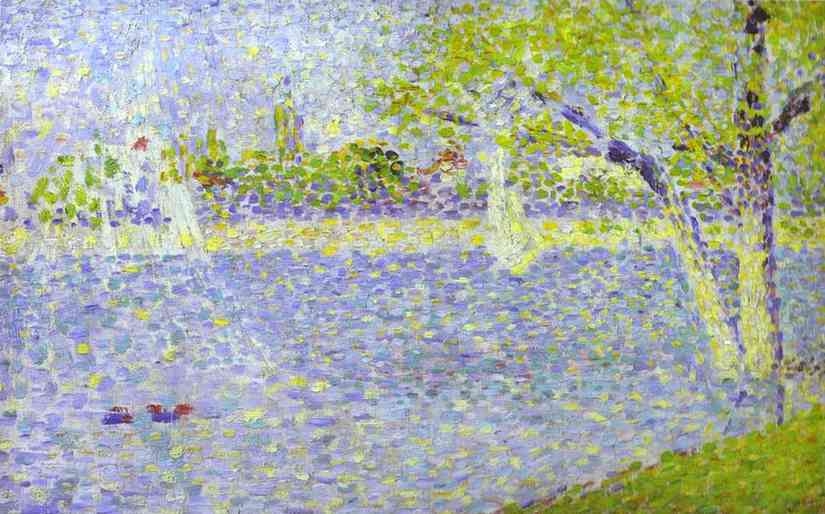 Georges Seurat | The Siene at La Grande Jatte (1888) | MutualArt