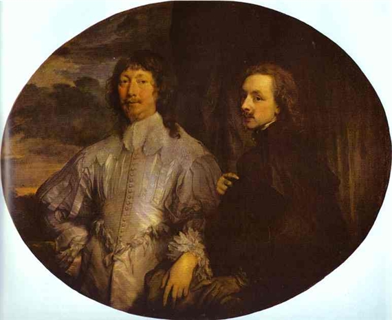 van Dyck Anthony | Self-Portrait with Sir Endymion Porter (1630 ...