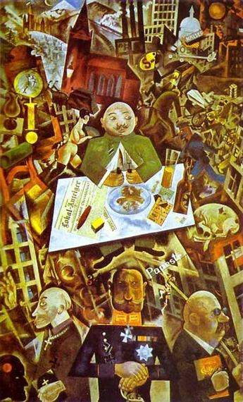 Grosz George | Germany: a Winters Tale (1917) | Artwork performance at ...