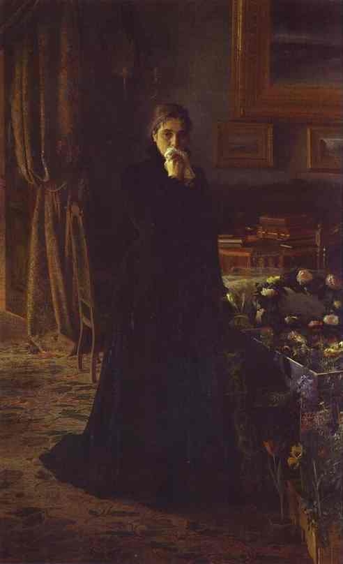 Ivan Kramskoy | Unconsolable Grief (1884) | MutualArt