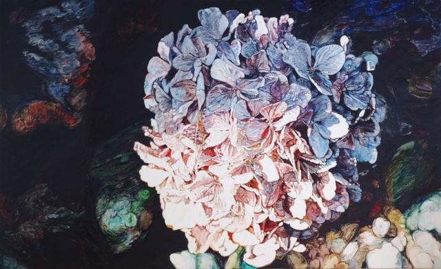 Joseph Raffael | Hydrangea (1976) | MutualArt