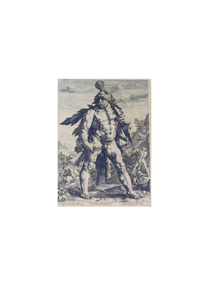 Hendrick Goltzius | The Large Hercules (1589) | MutualArt