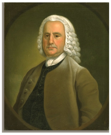 Jeremiah Theus | Portrait of a Man (Probably Isaac Holmes) (1755 ...