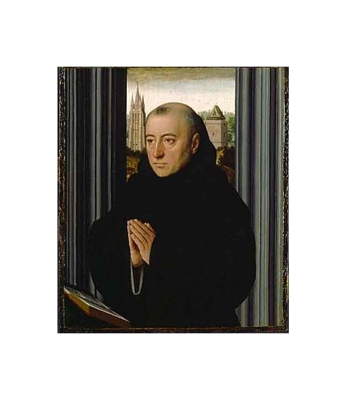 Gerard David | Portrait of a Monk (1500) | MutualArt