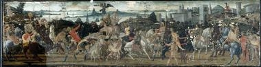 Arcangelo di Jacopo del Sellaio | Tarquinius Priscus Entering Rome (1400) | MutualArt