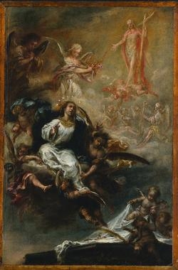 Juan de Valdes Leal | The Assumption of the Virgin (1670 - 1672 ...