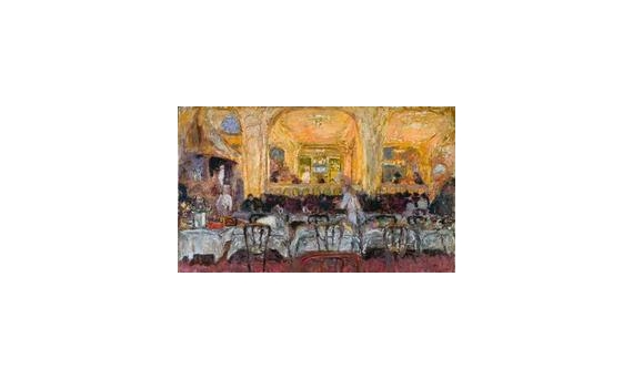 Édouard Vuillard | Café Wepler (1908 - 1912) | MutualArt