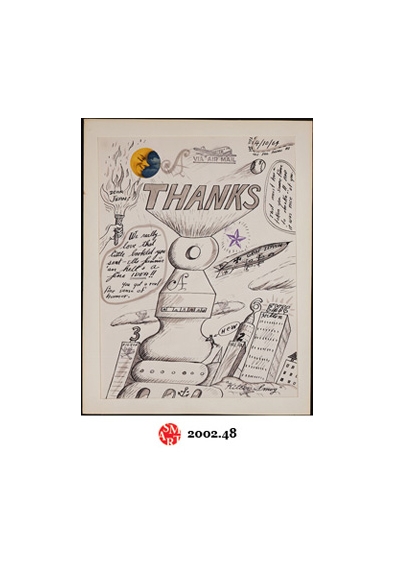 Horace Clifford Westermann | Letter Drawing: Untitled ( Dear Jean ...