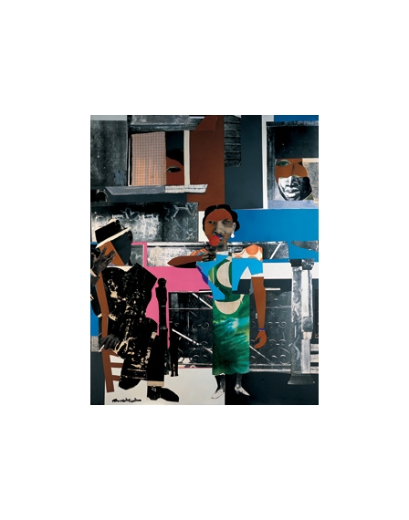 Romare Bearden | Summertime (1967) | MutualArt