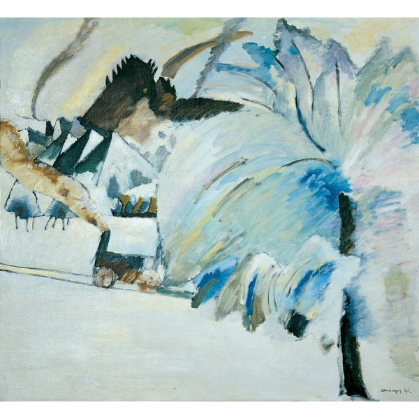 Wassily Kandinsky | Winter Landscape (1911) | MutualArt