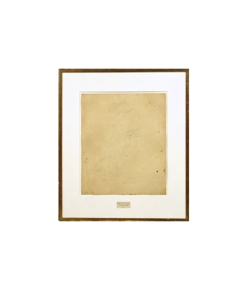 Rauschenberg Robert | Erased de Kooning Drawing (1953) | Artwork ...