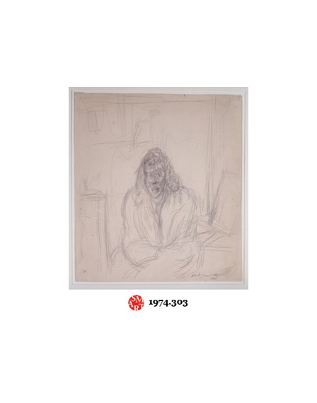 Alberto Giacometti | Portrait of Annette Arm (1947) | MutualArt