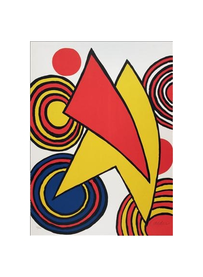 Alexander Calder | Circles and Triangles | MutualArt
