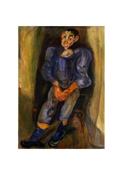 Chaim Soutine | Boy in Blue (1924) | MutualArt