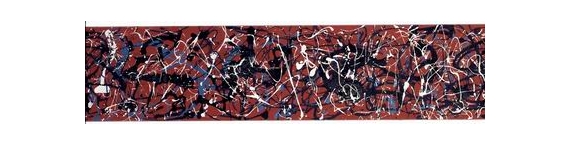 Jackson Pollock | Horizontal Composition (detail) (1949) | MutualArt