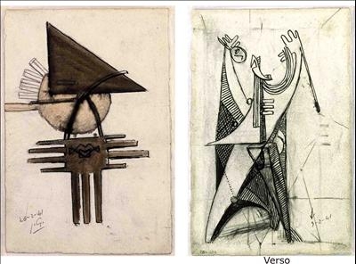 Julio González | Drawing for Sculpture (1941) | MutualArt