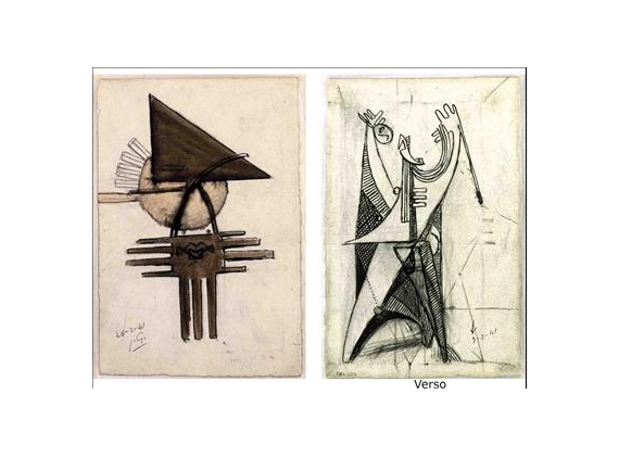 Julio González | Drawing for Sculpture (1941) | MutualArt