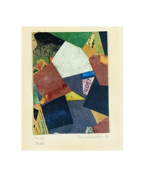 Kurt Schwitters | Merz 293 (1921) | MutualArt