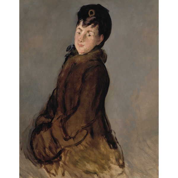 Édouard Manet | Portrait of Isabelle Lemonnier (1879) | MutualArt