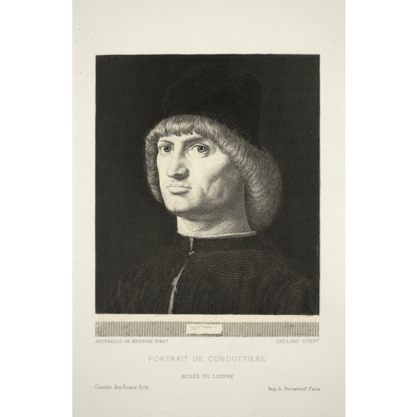 Claude-Ferdinand Gaillard | Portrait of Condottiere | MutualArt