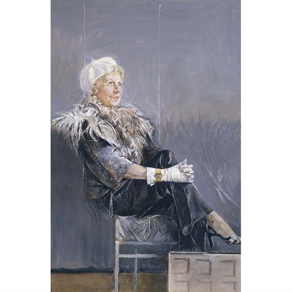 Graham Sutherland | Portrait of Mrs. Emery Reves (1978) | MutualArt